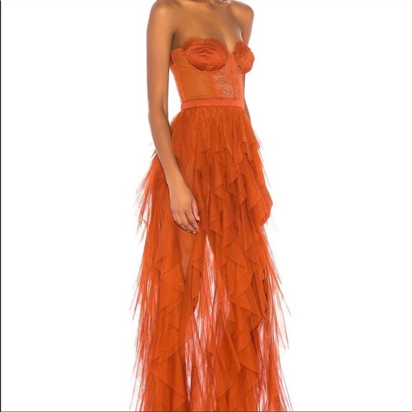 For Love And Lemons | Dresses | For Love Lemons Bustier Gown | Poshmark